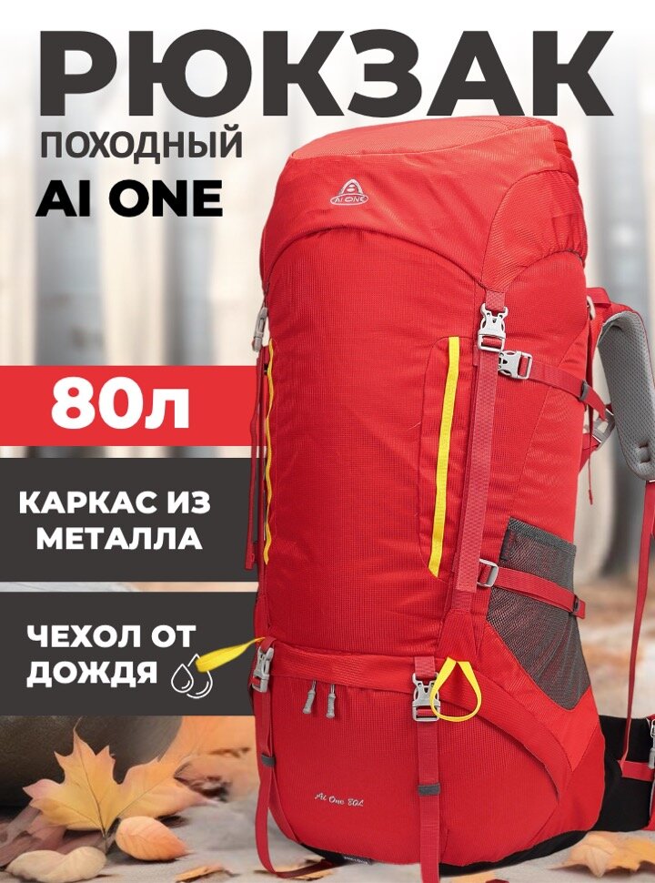Рюкзак Ai-one 8187 Red