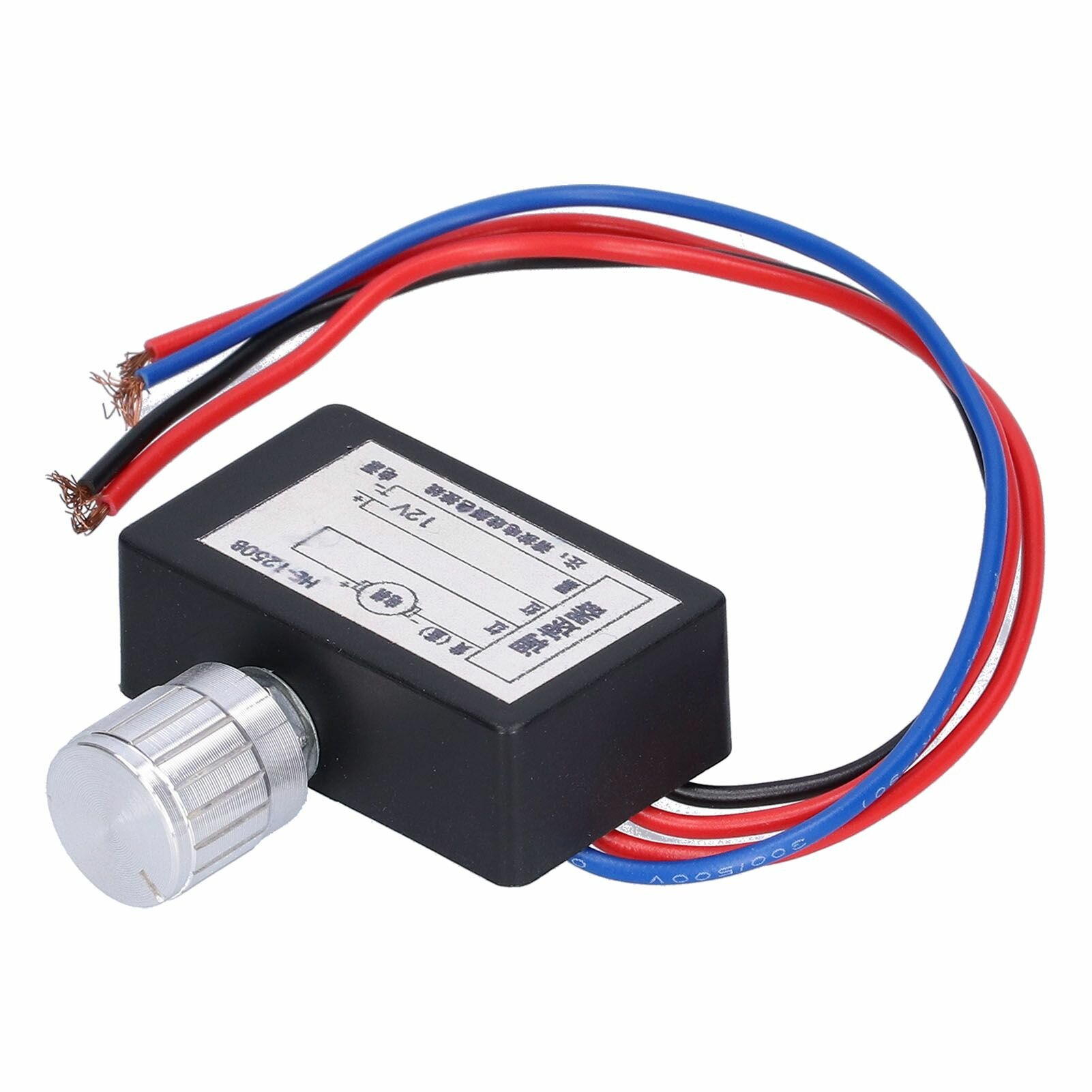 PWM контроллер скорости двигателя 1250B, 12В постоянного тока, регулятор оборотов, драйвер двигателя