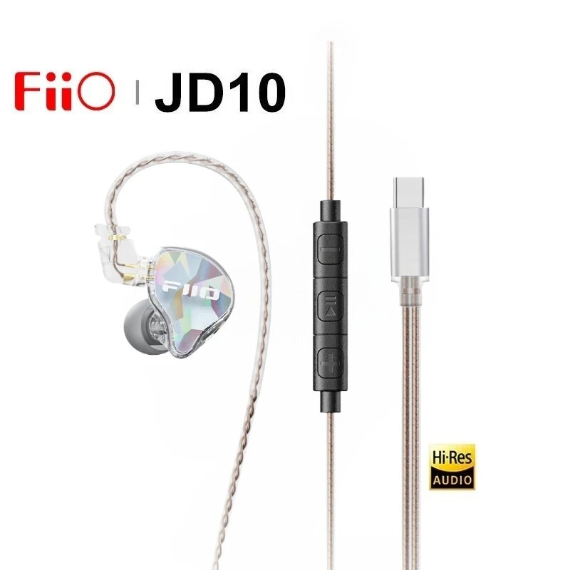 FiiO JD10 TC проводные наушники