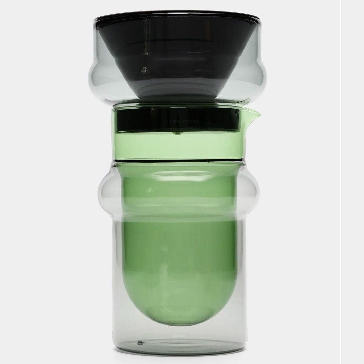 Кофейник Tom Dixon Bump Coffee Carafe Green Handmade Glass BPCA02