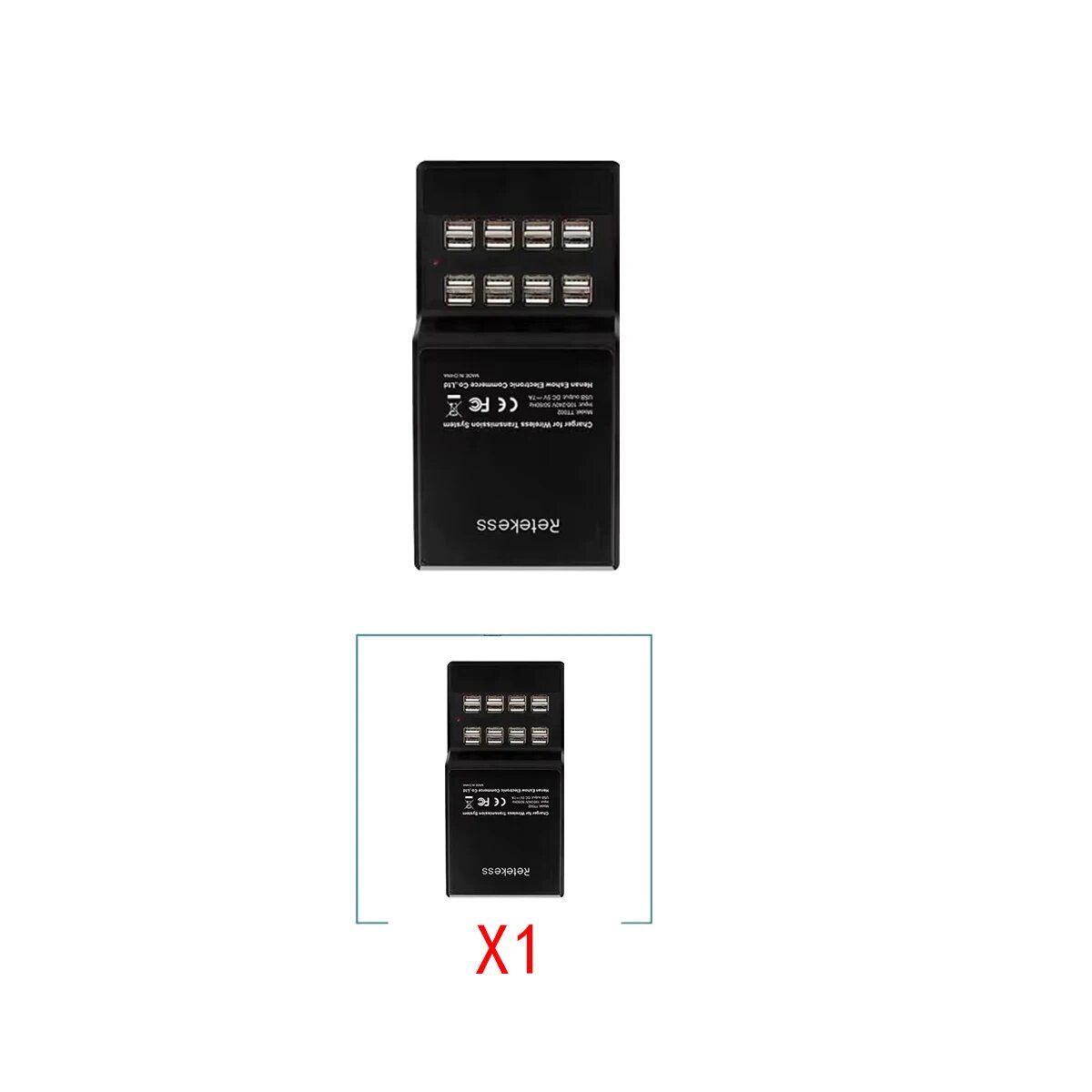 Retekess TT120 Беспроводной микрофон для плавания 1charging base