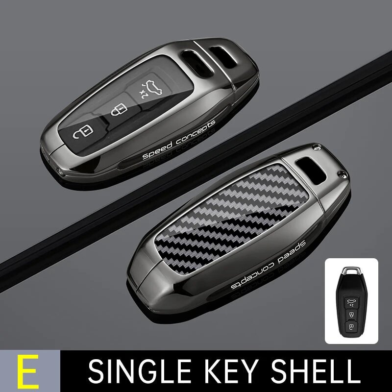 Чехол для ключа Audi Q6L E-tron, A3, A5L, Q6, A6L, Q5, Цвет: 1 PCS E style 0