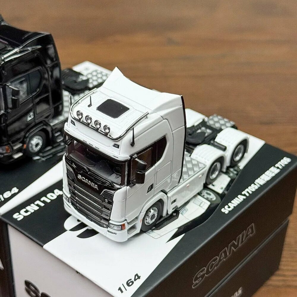 Модель грузовика Scania 770 (1:64) Masdi высокоточный металлический коллекционный автомобиль с прицепом