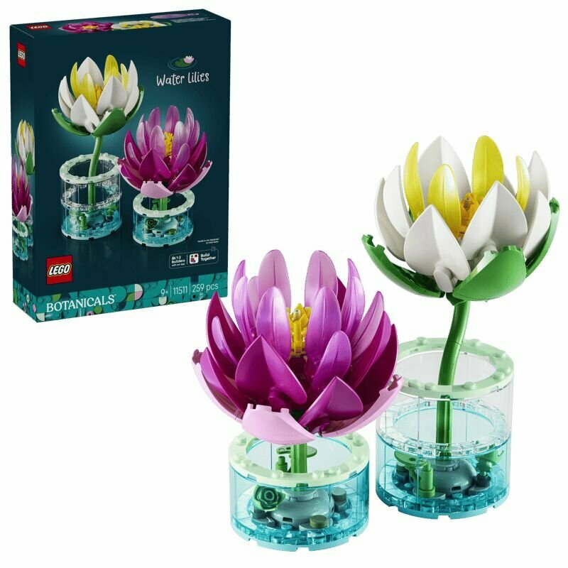 Конструктор LEGO BOTANICALS - Водяные лилии, 259 эл. - Лего 11511