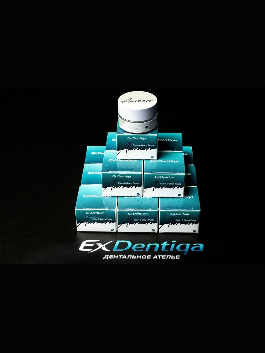 Краска для диоксида циркония ExDentiqa White