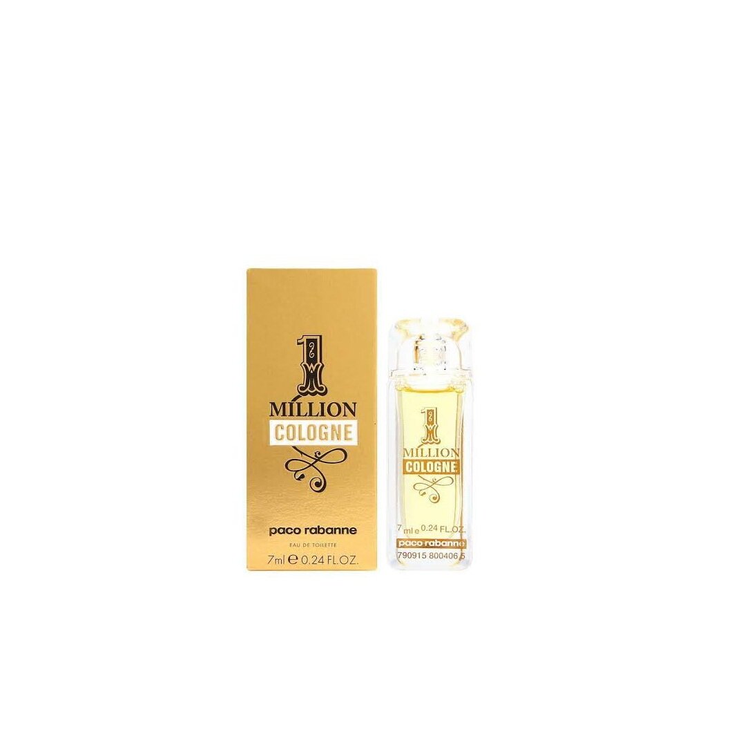 Paco Rabanne 1 Million Cologne 7 мл туалетная вода мужская, древесные, пряные
