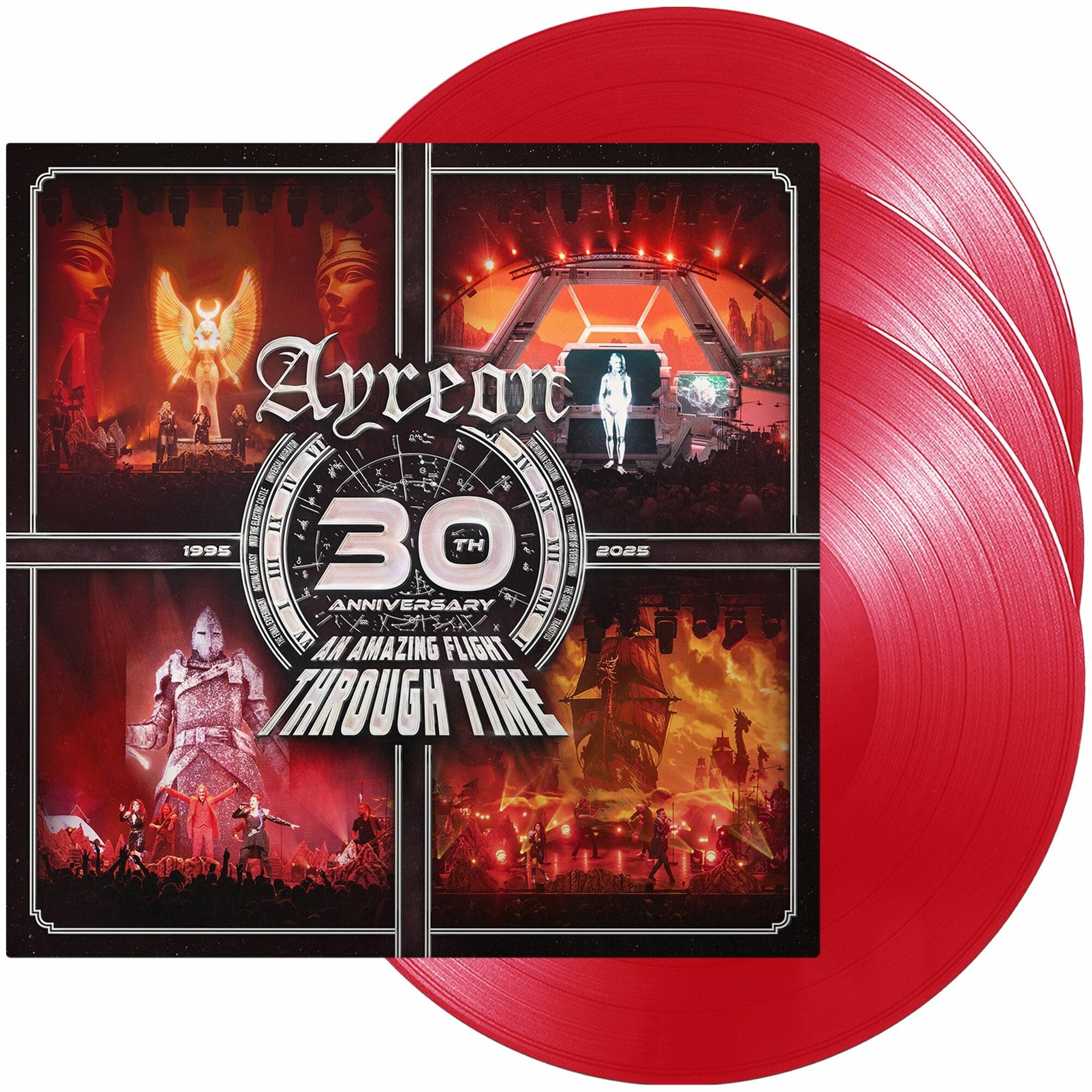 Виниловая пластинка Ayreon - 30th Anniversary - An Amazing Flight Through Time (Red Vinyl) (3 LP) (1 LP)