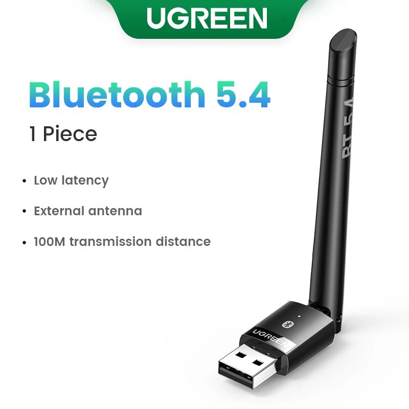 UGREEN Bluetooth 5.3/5.4 Адаптер 120 м Bluetooth 5.4