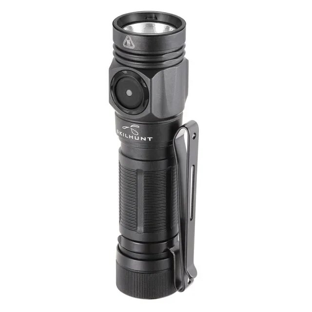 Skilhunt M150 V4 EDC фонарик, черный корпус, Nichia 519A 4000K