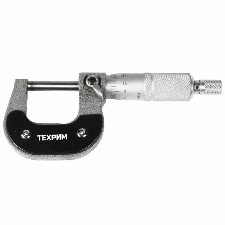 Микрометр МК-25, 25 мм - 0.01 КЛ.1, ГОСТ6507-90 техрим T050005