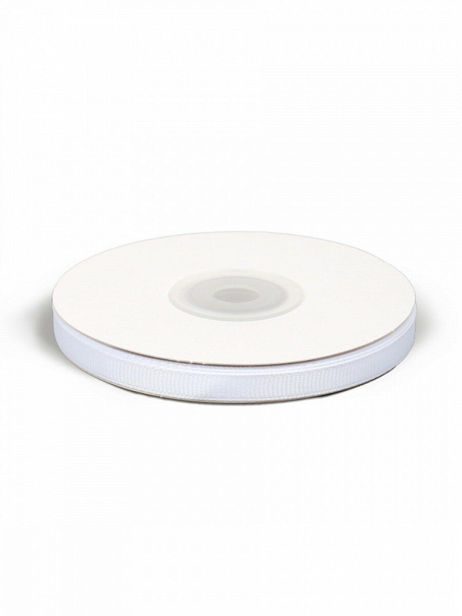 Лента репсовая 6 мм, цвет 029 белый Magic4Hobby 22,8 м, 1 м, 36 г