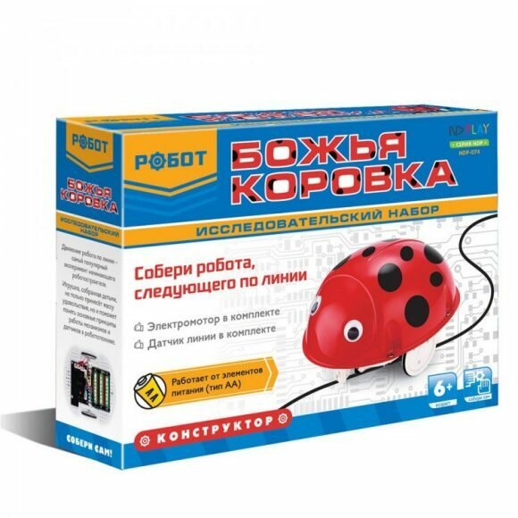 Электронный конструктор ND Play Робот "Божья коровка" (NDP-074)