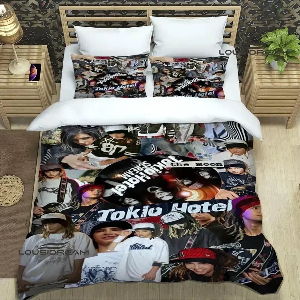 Комплект постельного белья Tokio Hotel EU Single 135x200cm, цвет 9