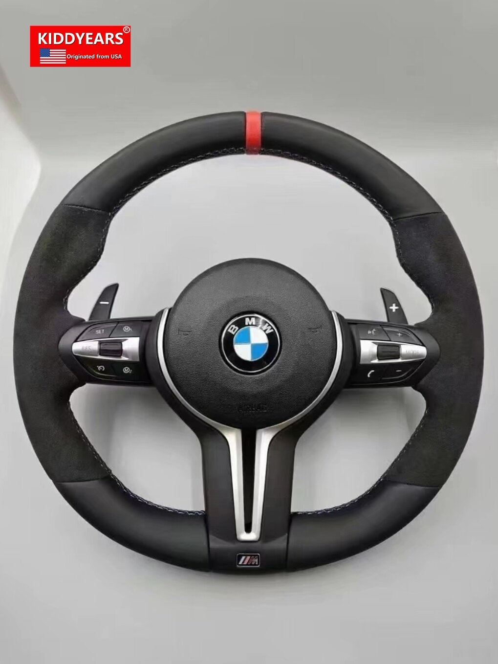 Рулевое колесо в сборе с подогревом для BMW E70, E71, E84, E87, E89, E90, E91, E92, E93 — фото 1