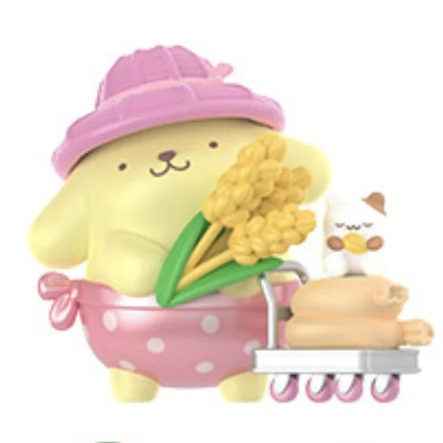 Фигурка Pompompurin Harvest, розовый, Color: c