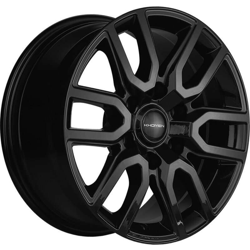 Литой колесный диск Khomen Wheels KHW1723 (Mazda BT50) 8x17/6x139,7 ET45 D93,1 Black