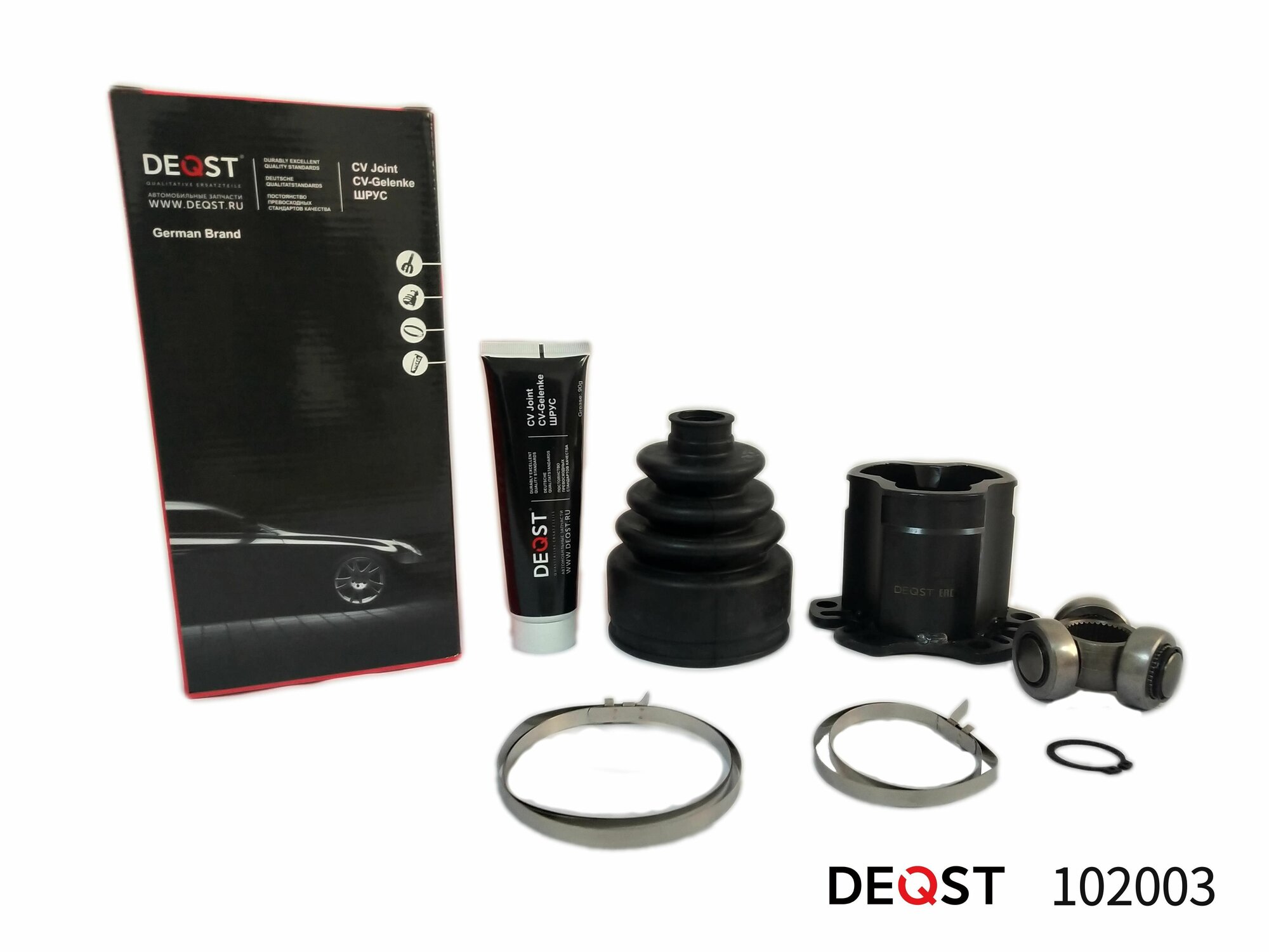 ШРУС внутр. VW Golf 4, Bora, Sharan, AUDI Allroud с АКПП L+R, Deqst, 102003