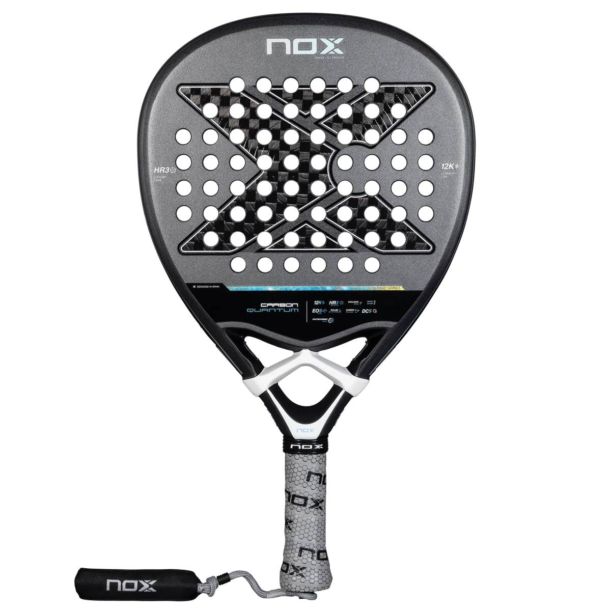 Ракетка для падел тенниса Nox QUANTUM 12K CARBON
