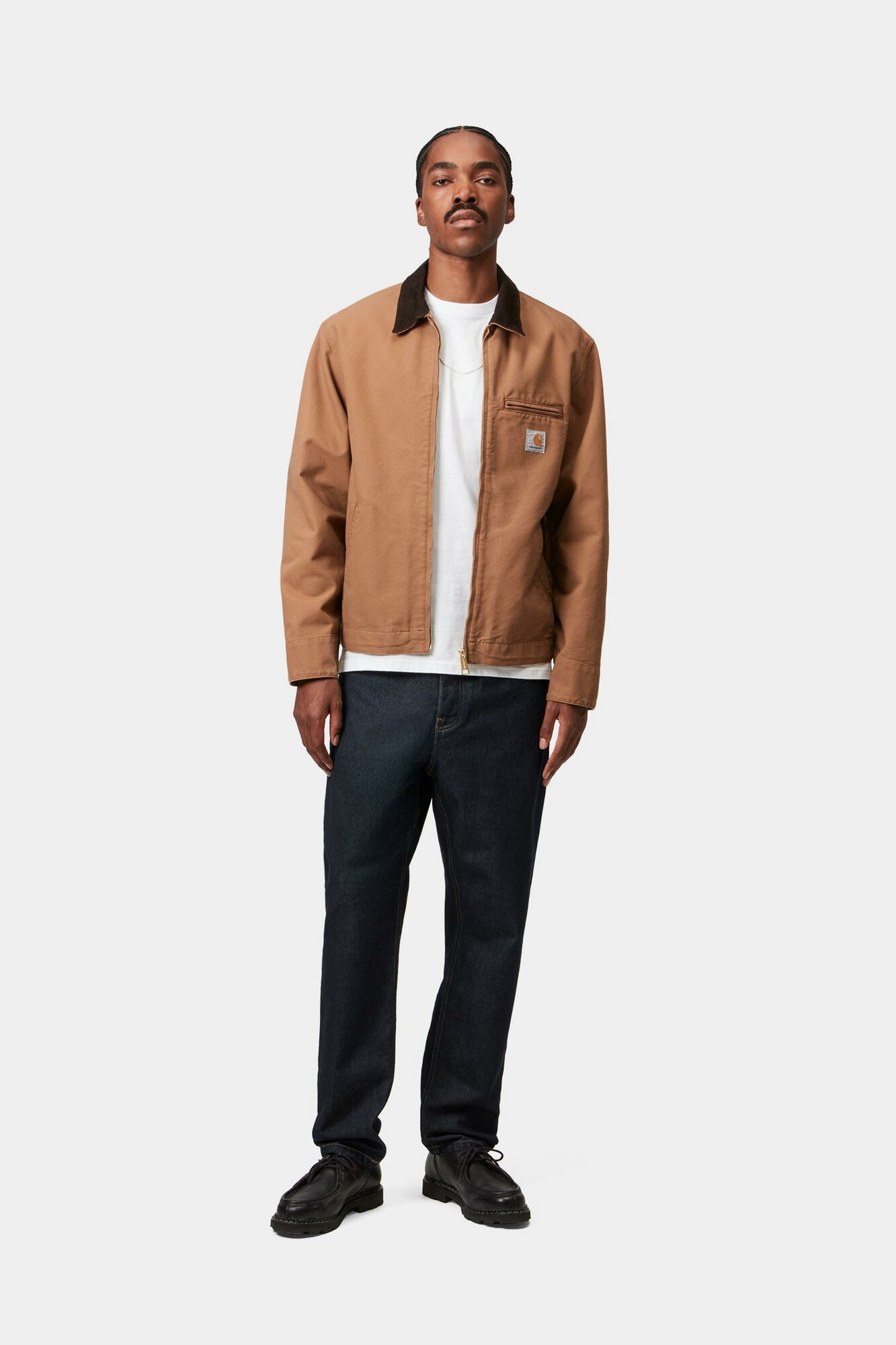 Джинсы бананы Carhartt WIP Newel Pant, размер 36, синий — фото 1