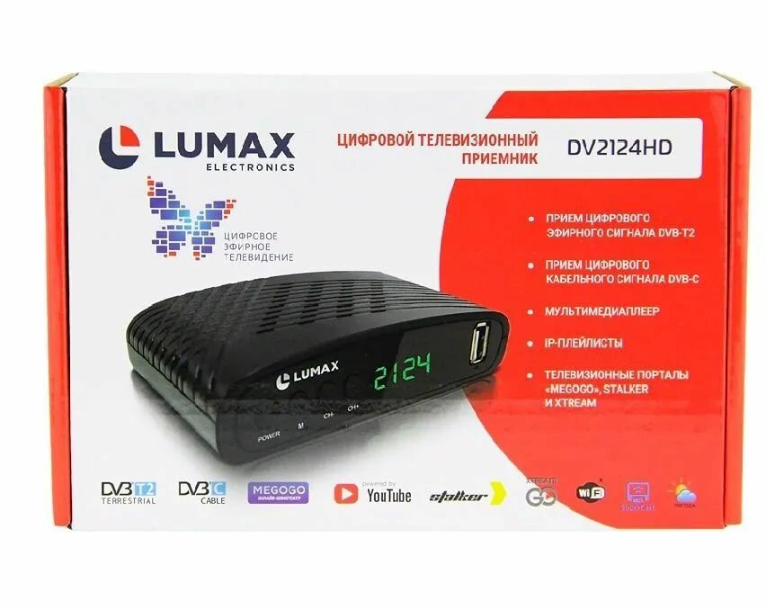 Эфирный цифровой ресивер DV2124HD