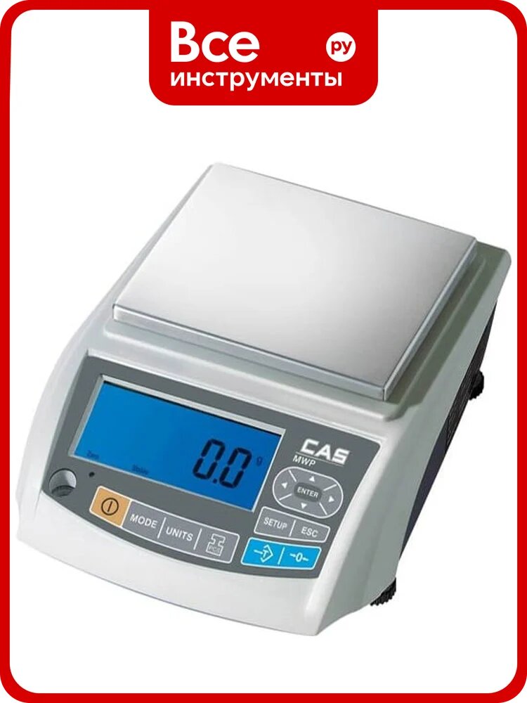 Лабораторные весы CAS MWP-3000 O40MPN302GCI0501