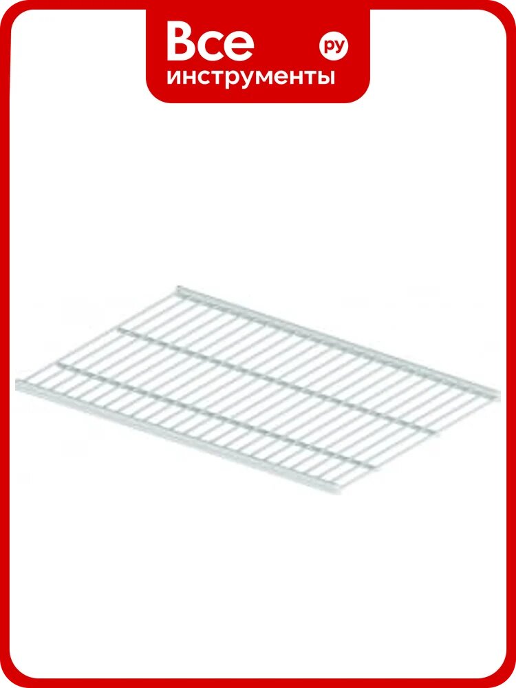Сеточная полка пакс Титан‑GS для гардеробных систем, стальная конструкция белого цвета, выдерживает повышенную нагрузку