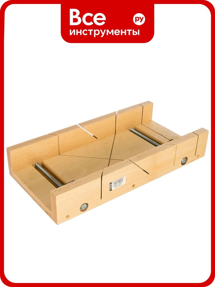 Стусло из бука с фиксатором PINIE 400х160х50мм 28-4001605019PremiumPlus, Корпус изготовлен из бука