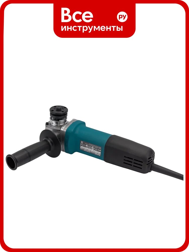 Угловая шлифовальная машина Makita 9558HNR 125 мм, 840 Вт, 11000 об/мин, плавный пуск, функция антирестарта