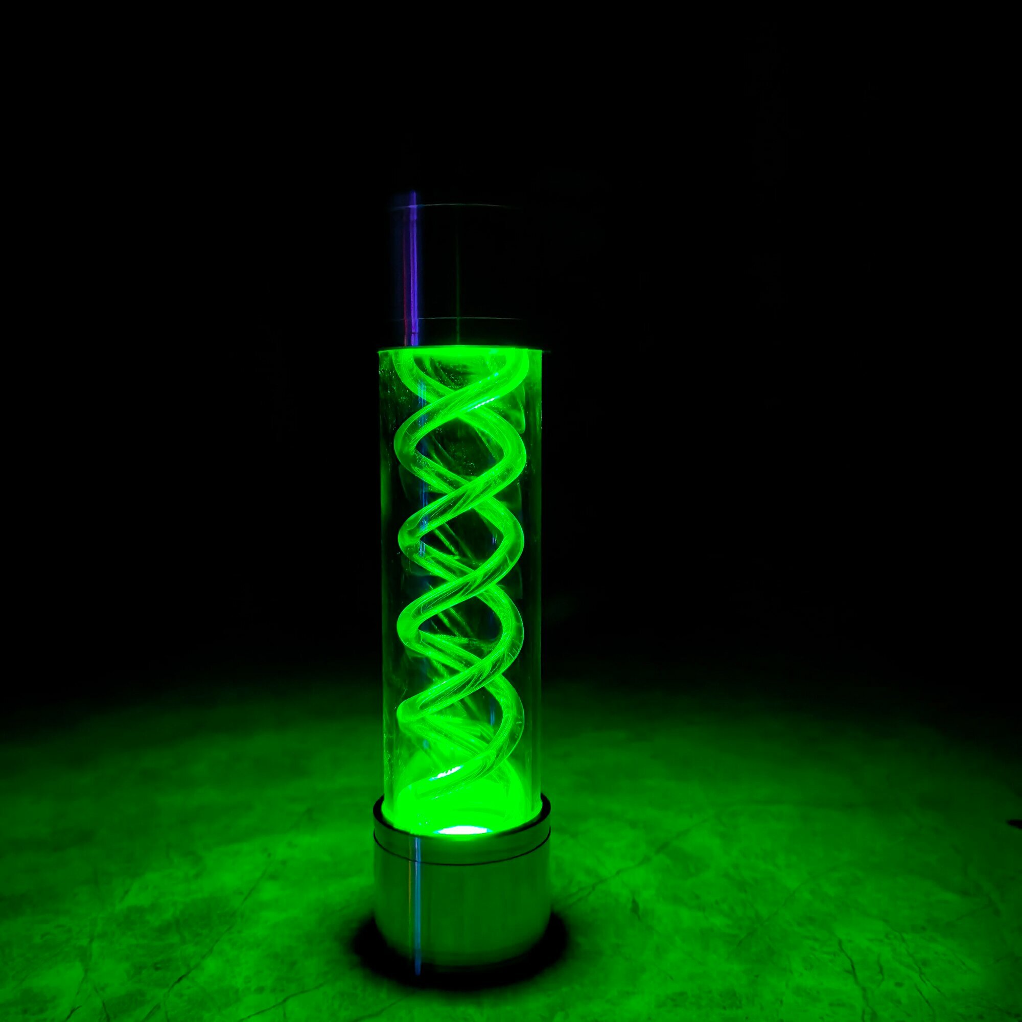 Ночник Resident Evil T Virus бутылка Bandai green