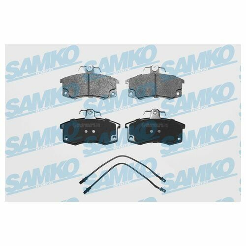 Колодки тормозные дисковые (комплект 4 шт.) Samko 5SP988