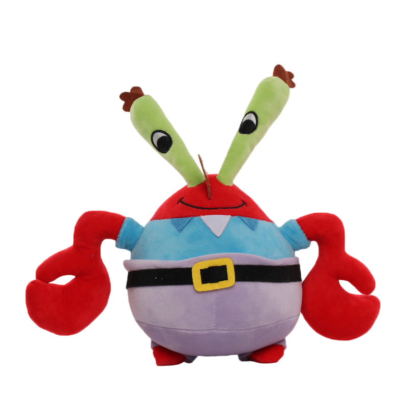 35 см Большая мягкая игрушка Мистер Крабс Mr. Krabs (из мф Губка Боб)