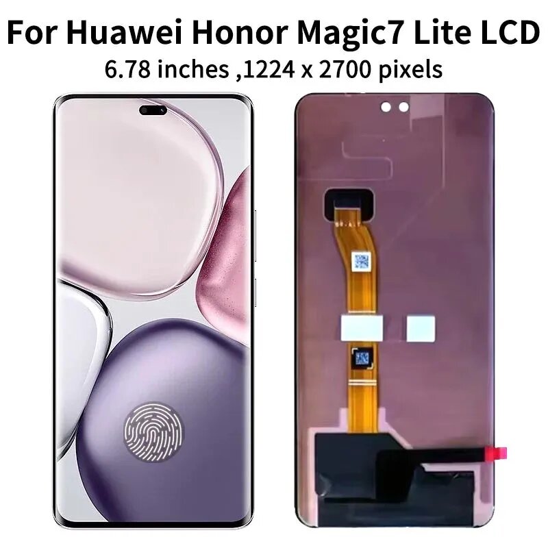 6,78-дюймовый AMOLED-дисплей для Honor Magic 7 Lite, Magic7 Lite, BRP-NX1, сенсорный экран, панель управления, комплектующие.