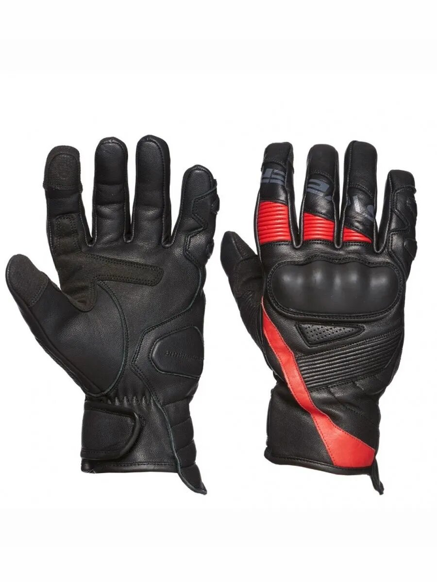 Sweep Перчатки кожаные Wolverine WP black/red S