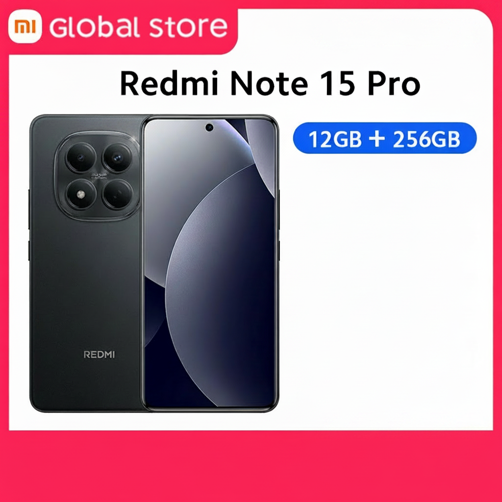 Смартфон Xiaomi Redmi Note 15 Pro 4G, 12/256ГБ, global