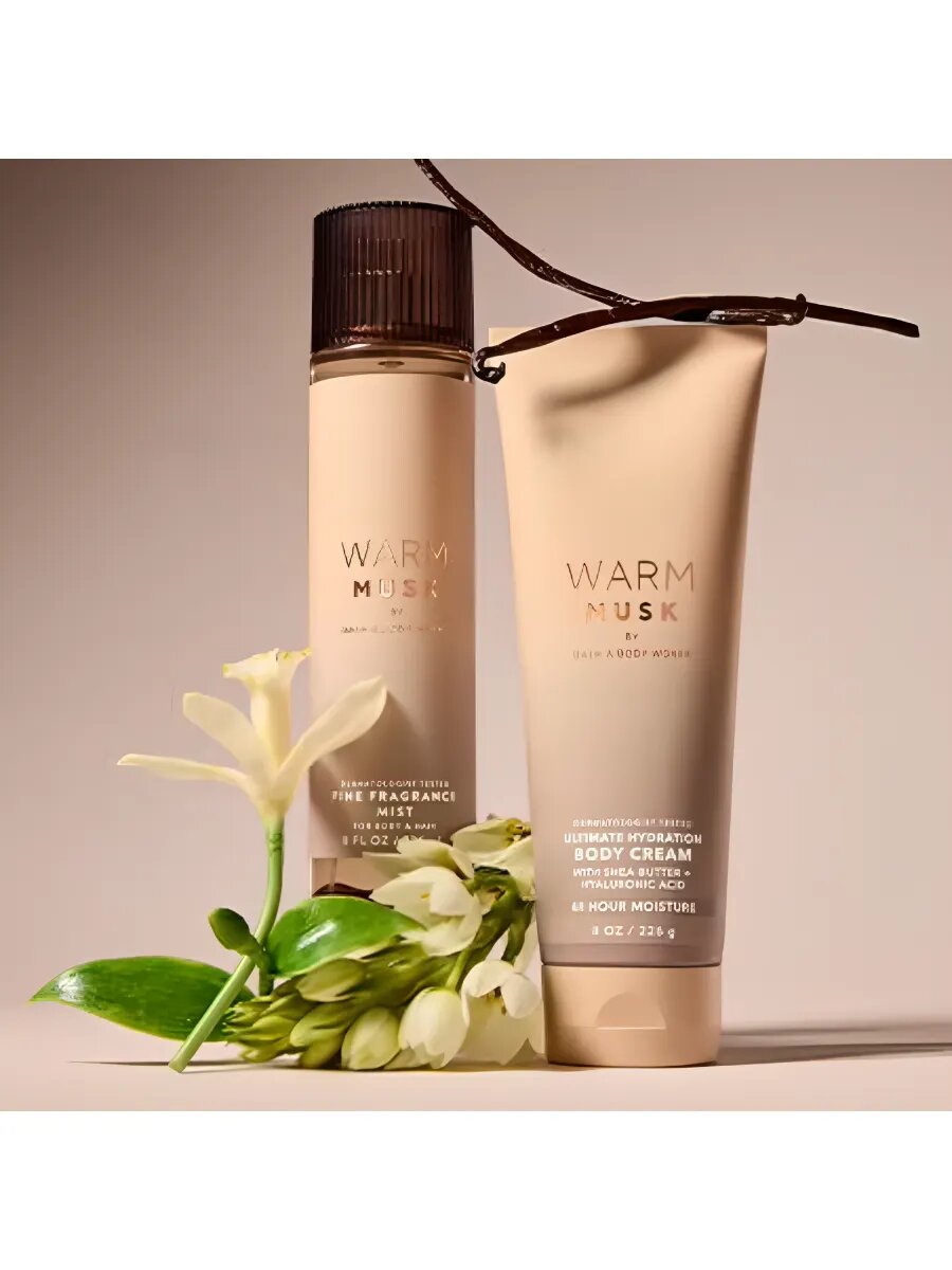 Крем для тела Bath&Body Works Warm Musk