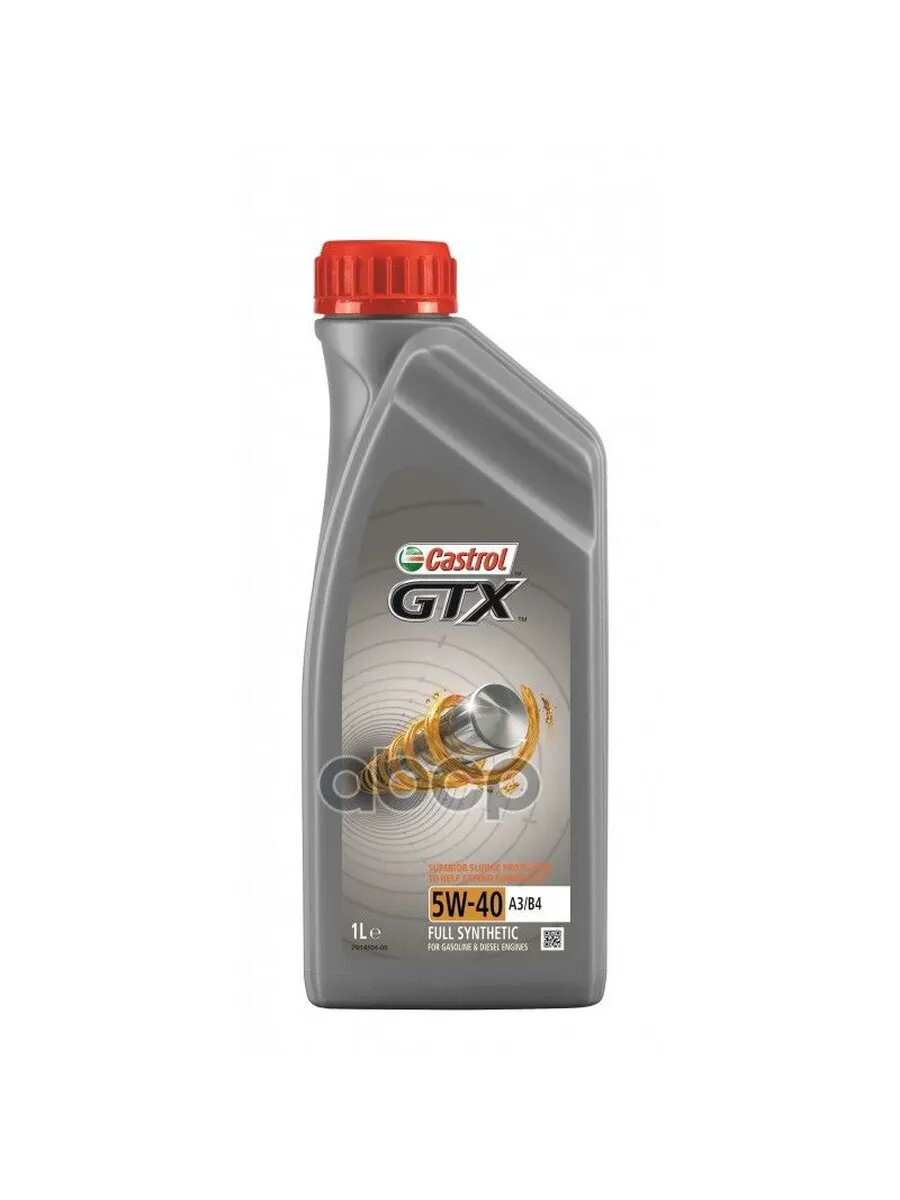 Castrol ! Замена 15Df37 Castrol Gtx 5W-40 A3/B4 1L