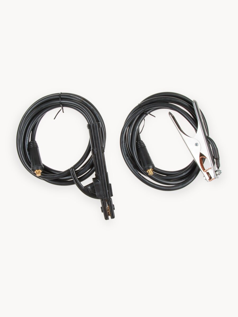 Комплект сварочный MMA до 200А 3 м разъем DX 25 SOLARIS (WA-4211)