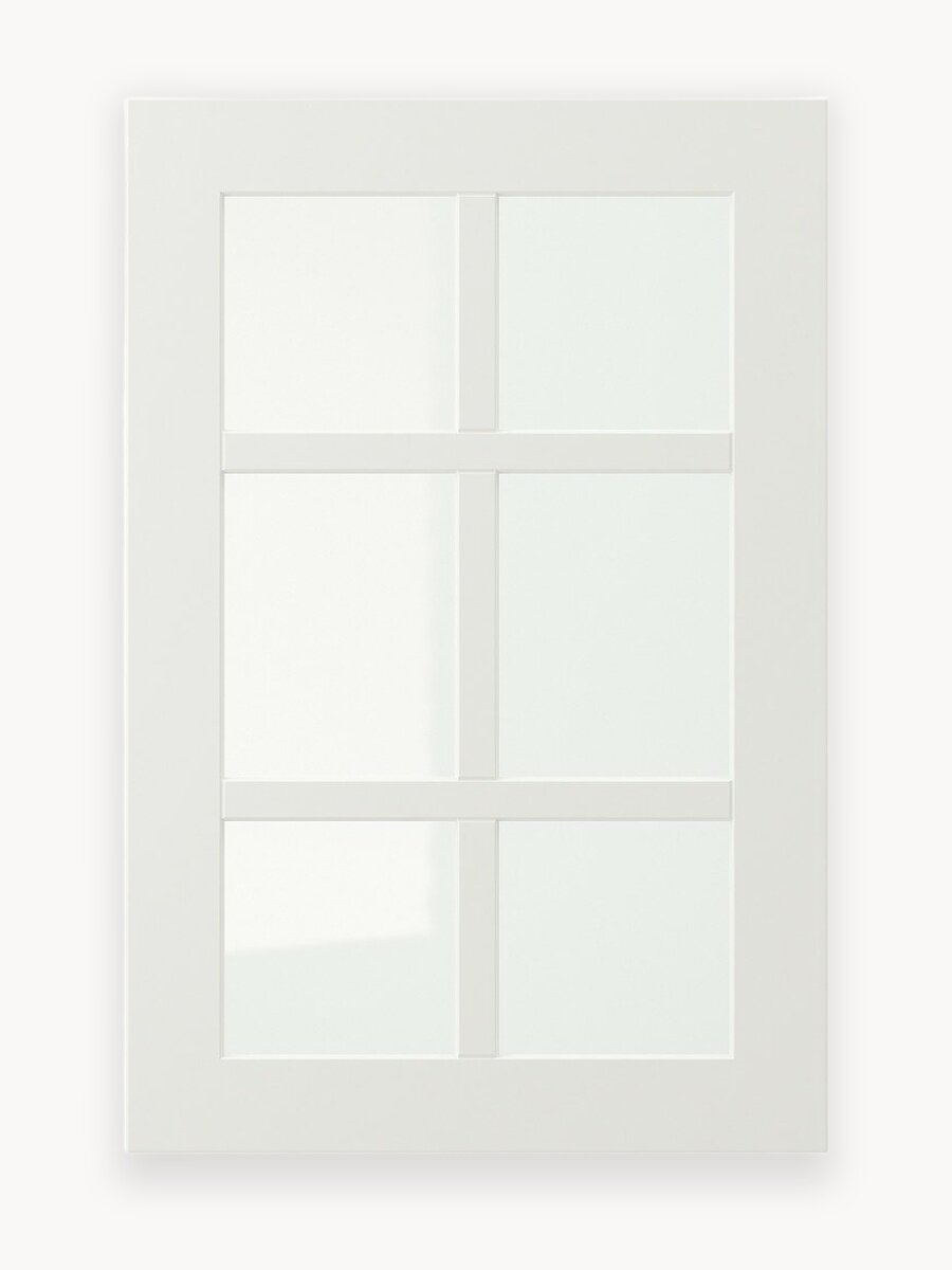 Стеклянная дверь, белый 40x60 см IKEA STENSUND стенсунд 304.514.30