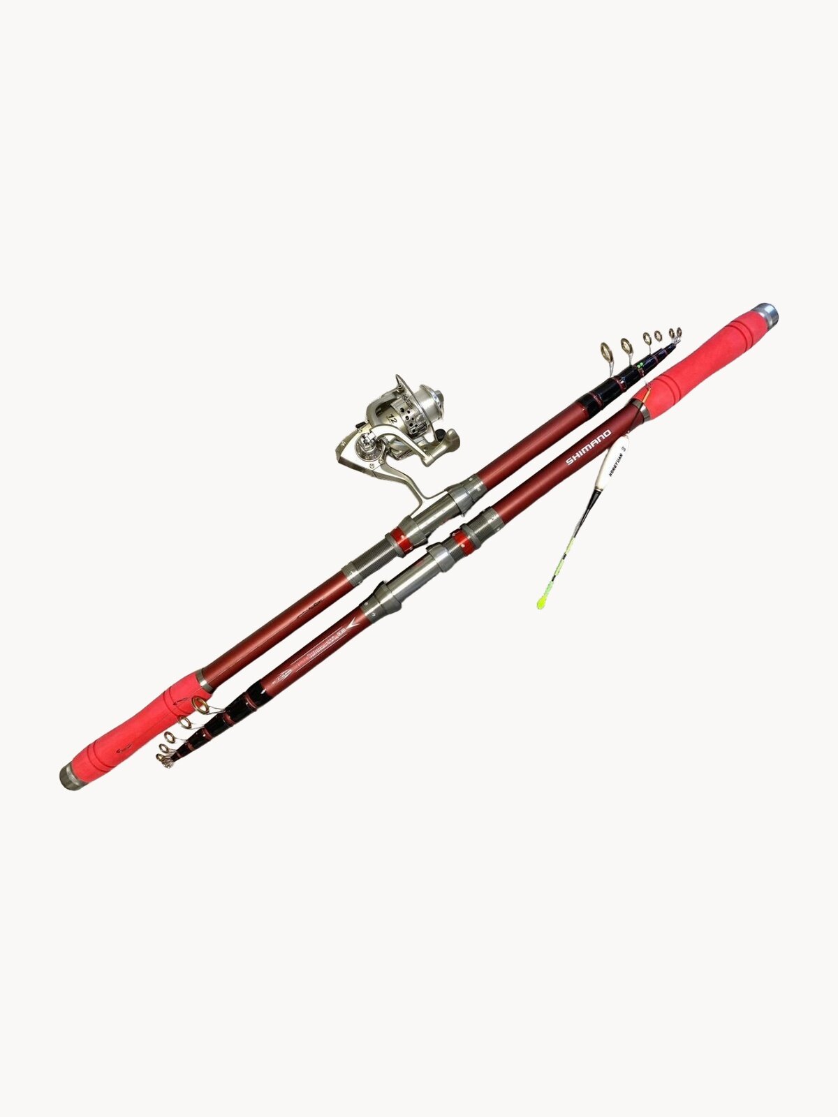 Удочка shimano 4,5 м в сборе с катушкой хорошо подходит для карпа