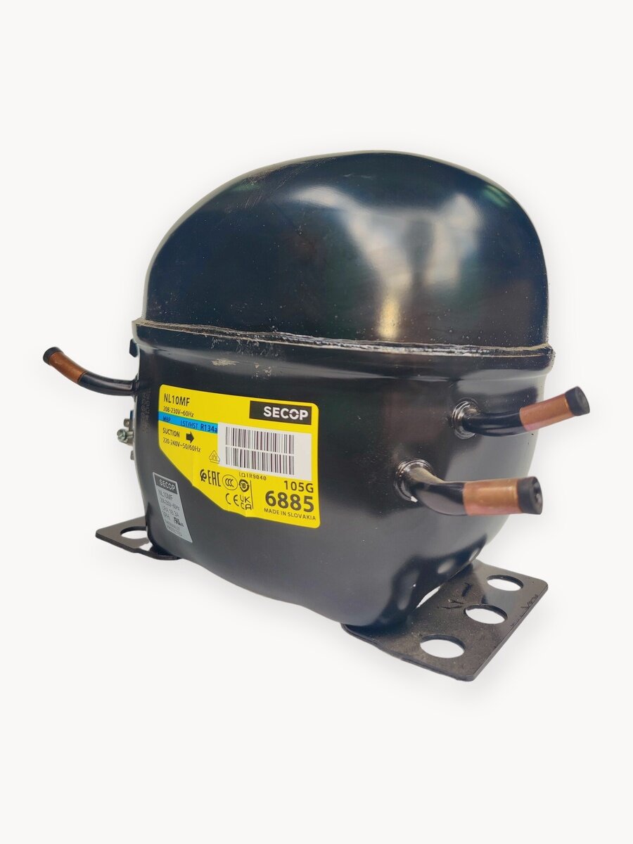 Компрессор NL10MF (R134A) MBP Среднетемпературный (Secop)