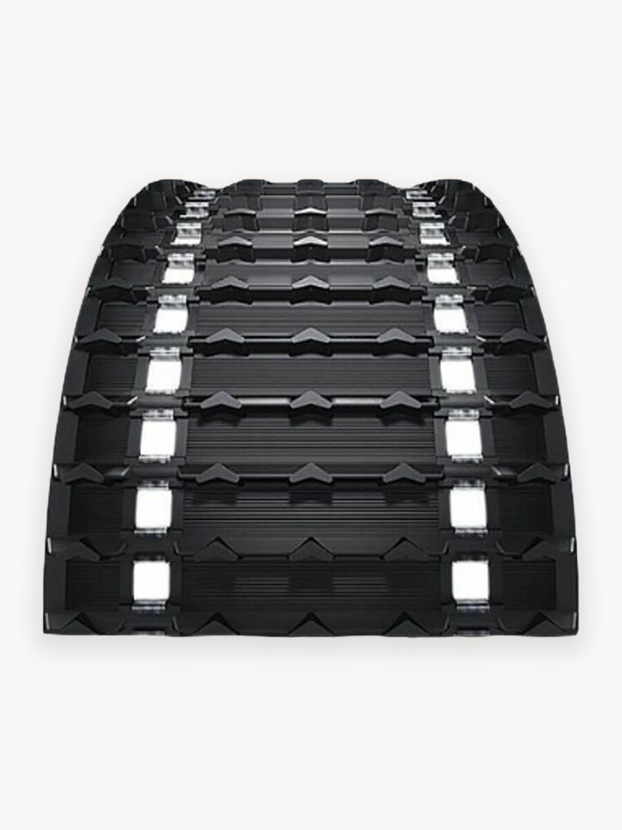 Гусеница СММ Рыбинка 003 000-10/ 003 000-13, длина 2424 мм, ширина 380 мм, шаг 50,5, шагов 48, грунтозацеп 17,5 мм