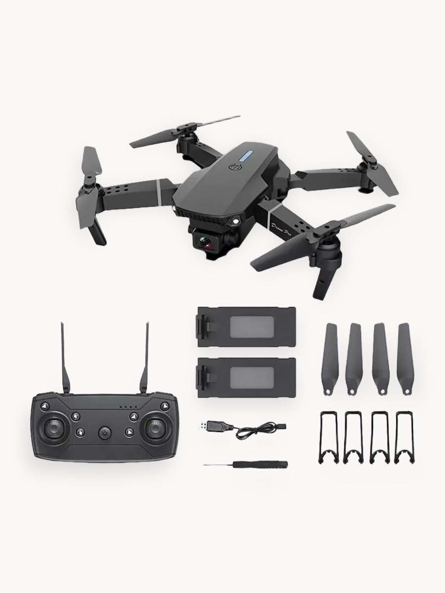 Квадрокоптер, дрон складной с камерой