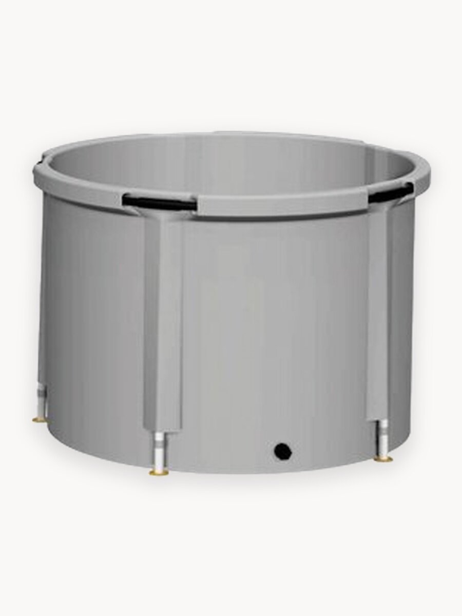 Складная емкость для воды из ПВХ EKUD, объем - 500 л, высота - 70 см, базовый вариант