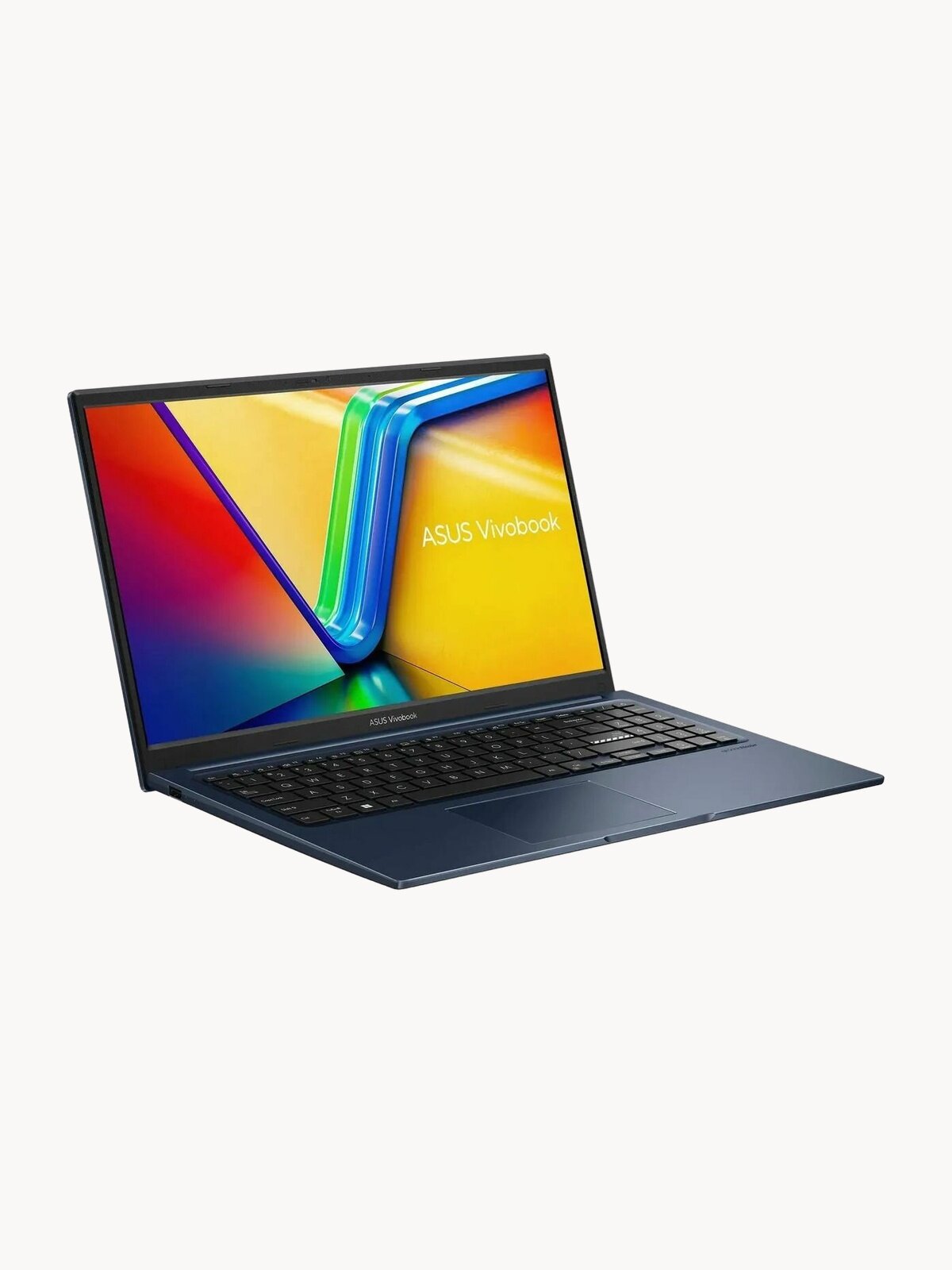 Ноутбук 15.6" ASUS Vivobook Core i3 1315U/8Гб/512GB/IPS/Windows 11 Pro +Office 2021/Сканер отпечатка/Русская расклада
