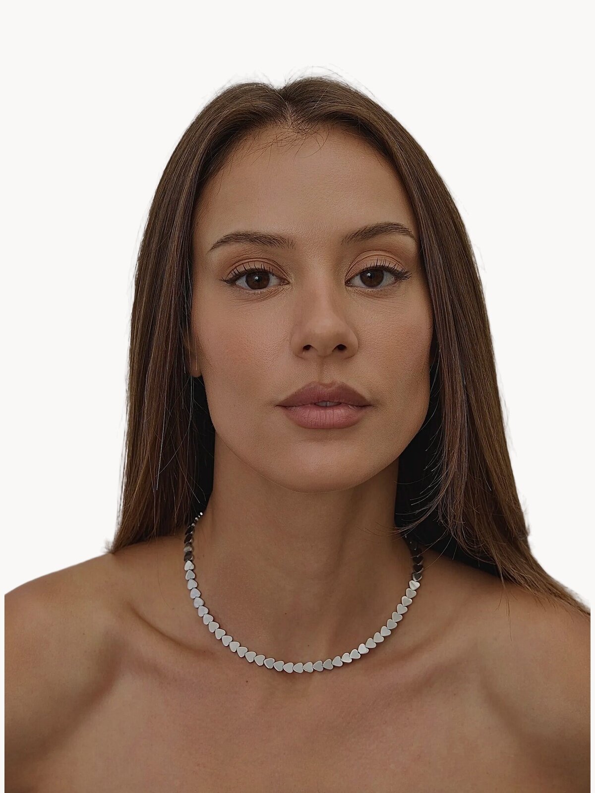 Колье, гематит