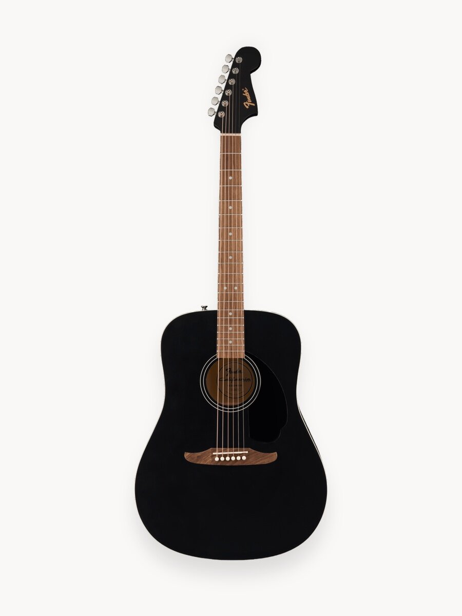 FENDER CA DEBUT REDONDO BLK акустическая гитара, цвет черный