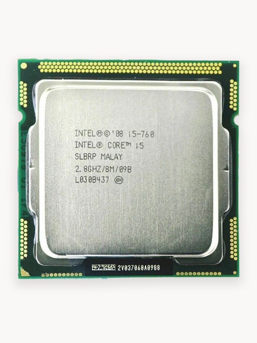 Процессор Intel Core i5 760 сокет 1156 4 ядра до 3,33 ГГц 95 Вт