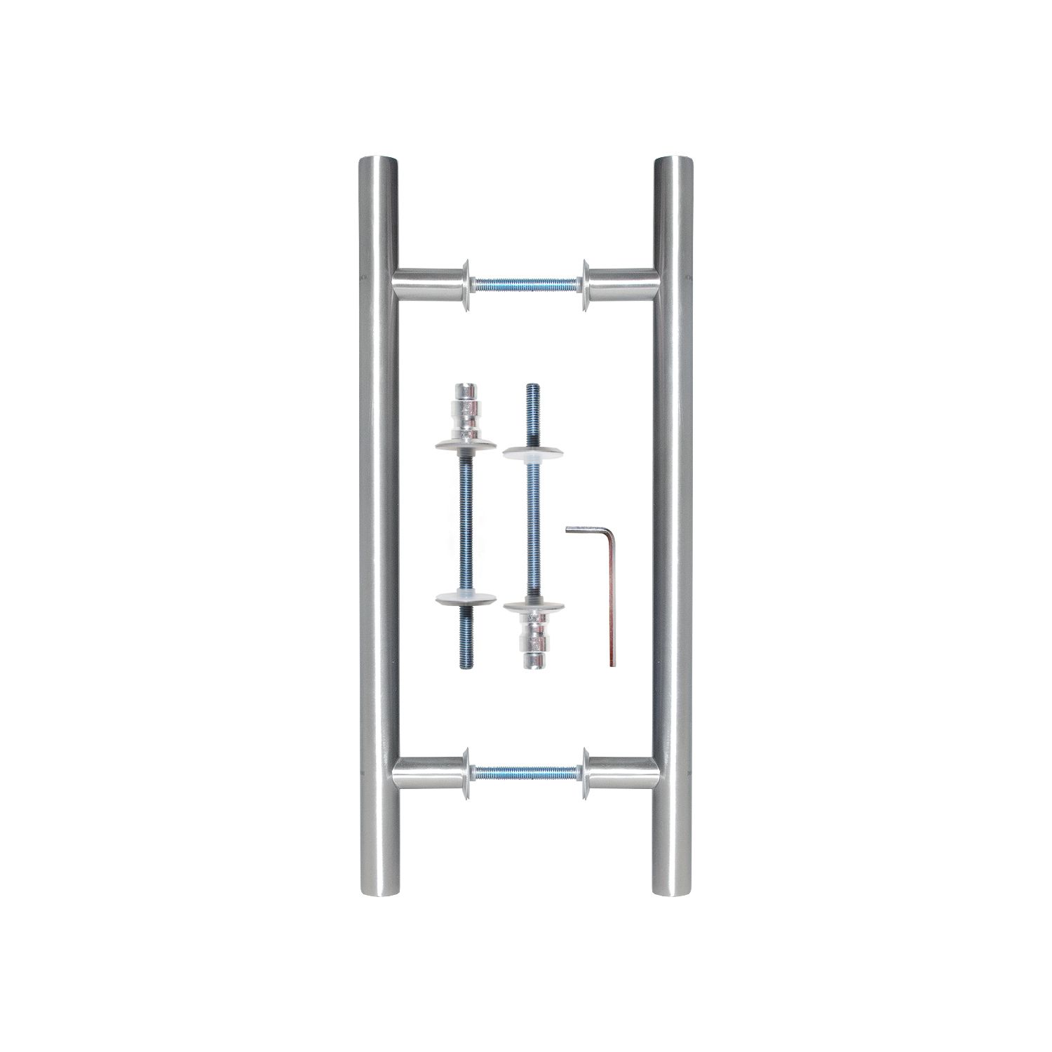 Doorlock Ручка дверная скоба прямая для входной двери PHS11/25/2ст/300/450 SS нержавеющая сталь