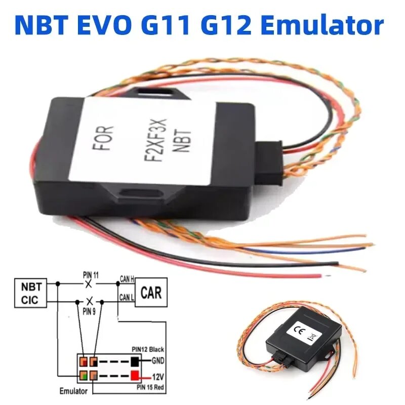 Для BMW NBT Модернизированный эмулятор Plug&Play для BMW F2x F3x F25 X3 E9x Активация Navi/голосовое управление Активация/видео в движении