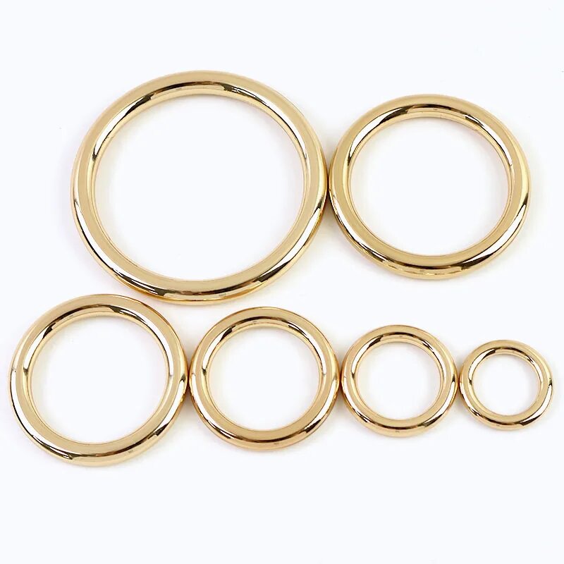 Металлические пряжки Meetee 5/10 шт. 15/19/25/32/38/50 мм 19mm-10Pcs, LightGold